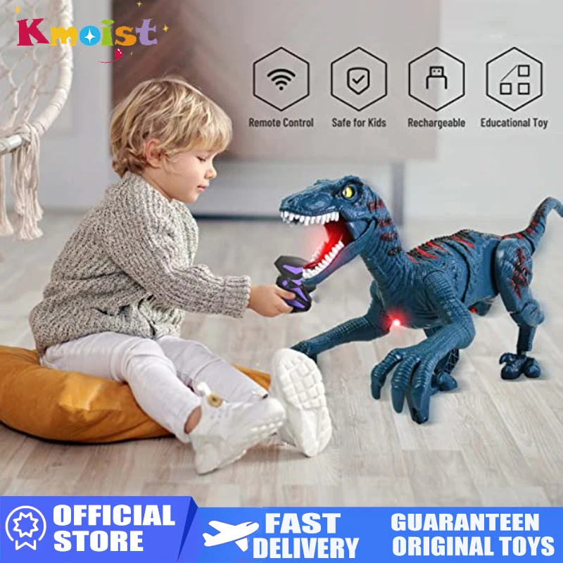 RC-Dinosaur-2-4G-Raptor-Remote-Control-Velociraptor-Toy-Electric ...