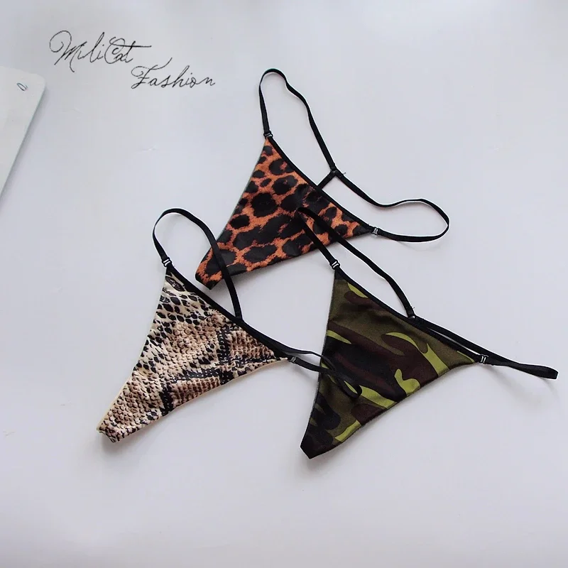 Printed-Sexy-Womans-Thong-Cotton-Underwear-Plus-Size-Camouflage-Zebra ...