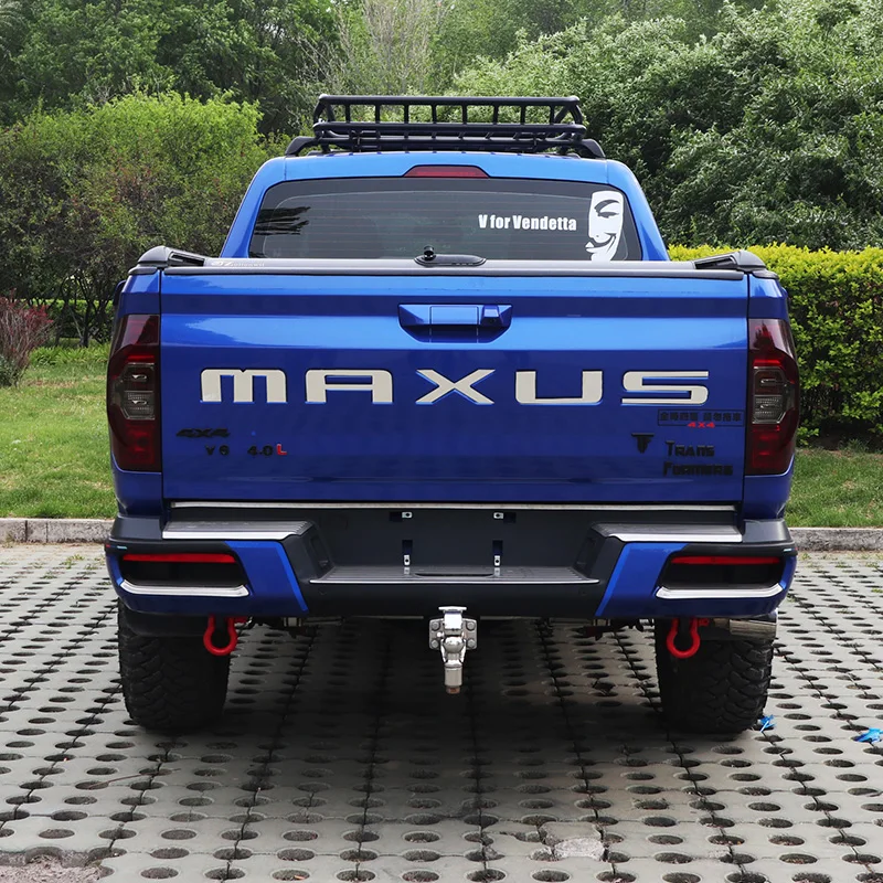Stainless Steel Rear Trunk Tailgate MAXUS Letter Logo Sticker Trim for ...