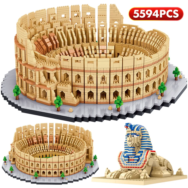 Eiffel Tower Urban Building Block Kit Big Ben Louvre World Famous ...