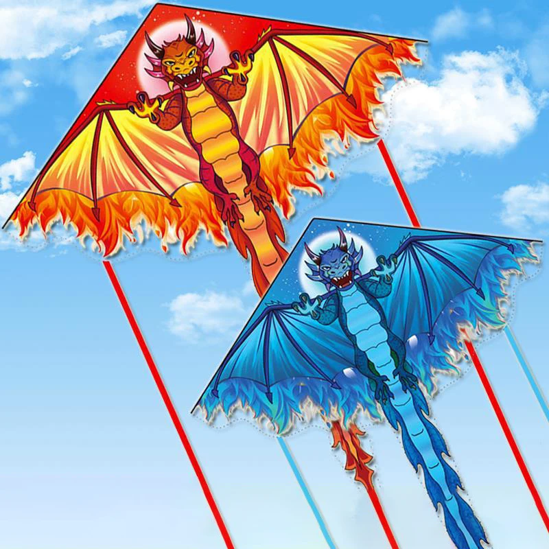 Large-Dragon-Kite-For-Kids-Adults-Easy-To-Fly-Large-Huge-Dragon-Kite ...