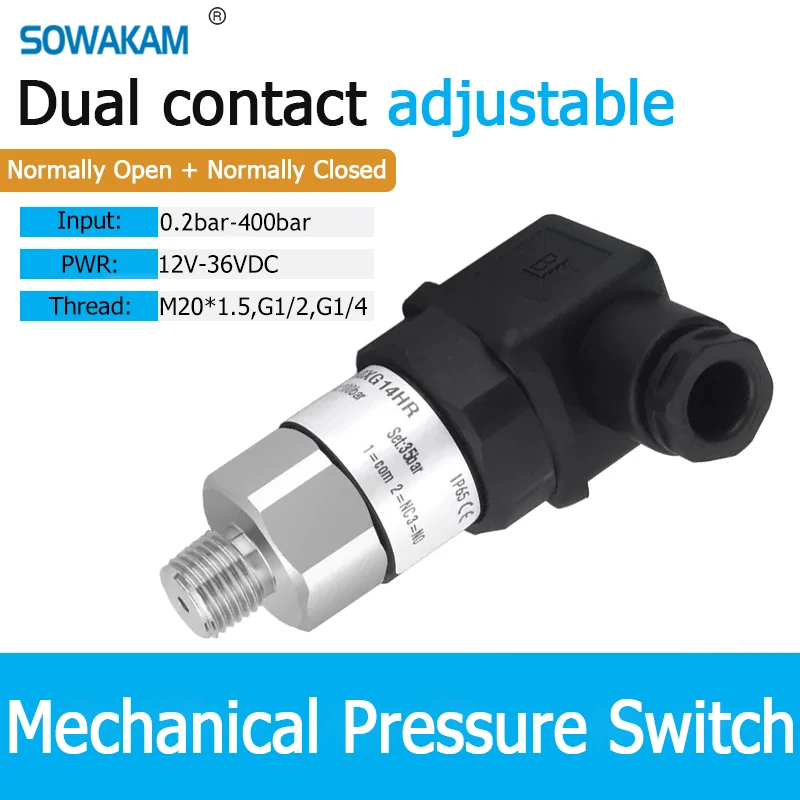Mechanical-Type-Pressure-Switch-NO-NC-Output-Water-Gas-Oil-Liquid ...