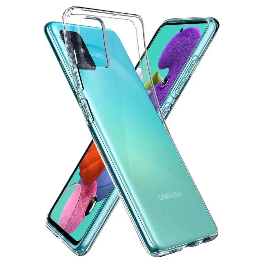 Clear-Silicone-Phone-Case-For-Samsung-Galaxy-A01-A11-A21-A31-A41-A51 ...
