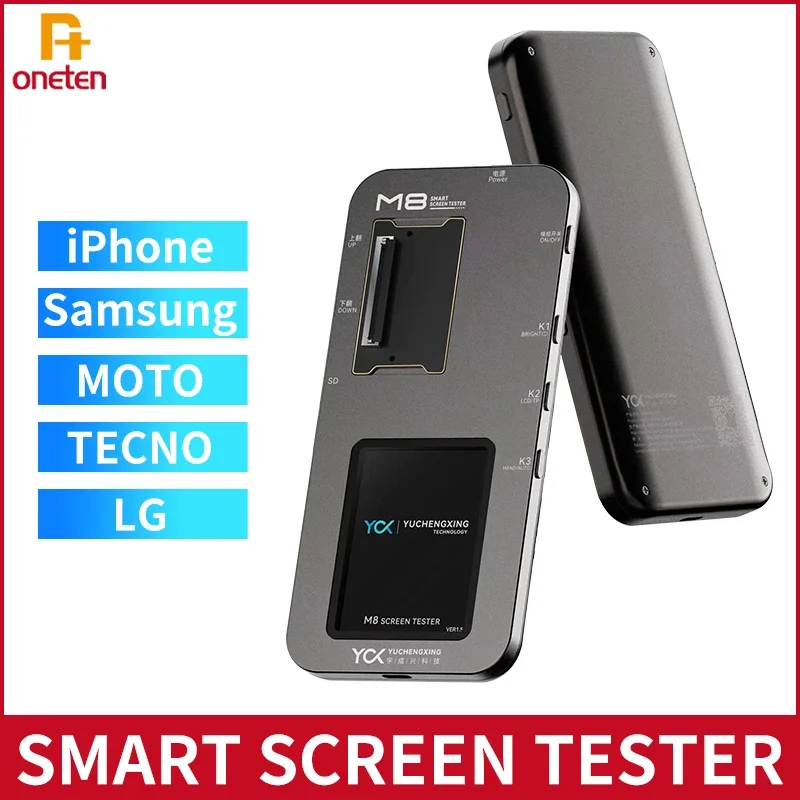 YCX M8 Multifunction Smart LCD Screen Tester For iPhone Samsung LG MOTO ...