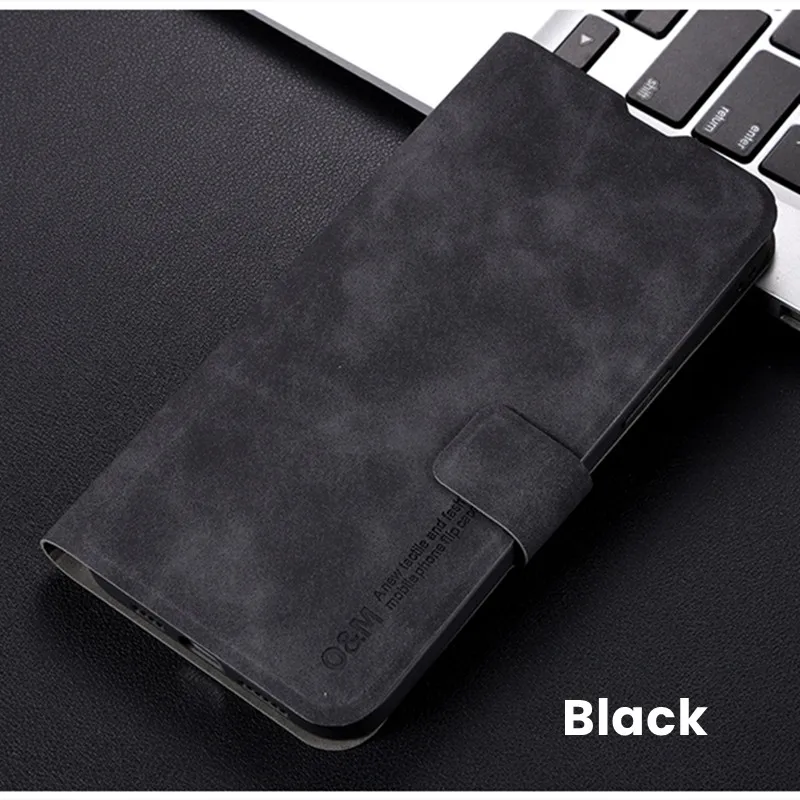 Skin Feeling Magnetic Flip Case with Stand Holder – Premium Protective ...