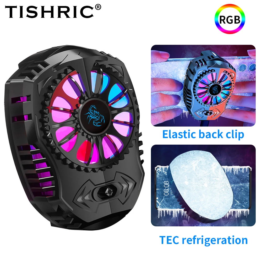 TISHRIC-G4-Cooler-For-Cell-Phone-Cooler-Cooling-Fan-Turbo-Hurricane ...