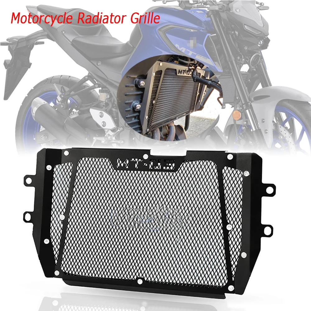 MT03-Motorcycle-Radiator-Grille-Guard-Protection-Cover-Radiator-Cover ...