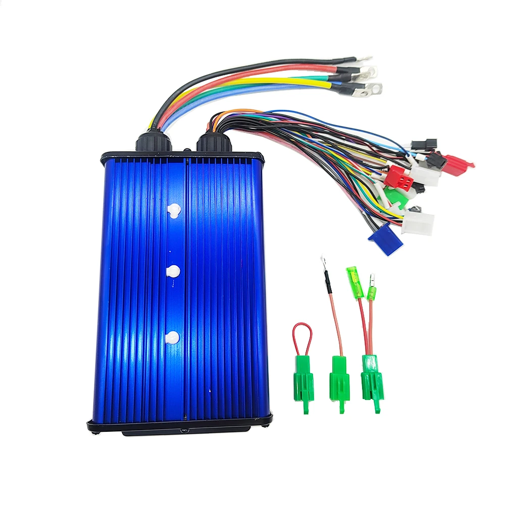 48V 60V 72V 2000W 3000W Hub Motor Controller 18mos MAX60A for Electric ...