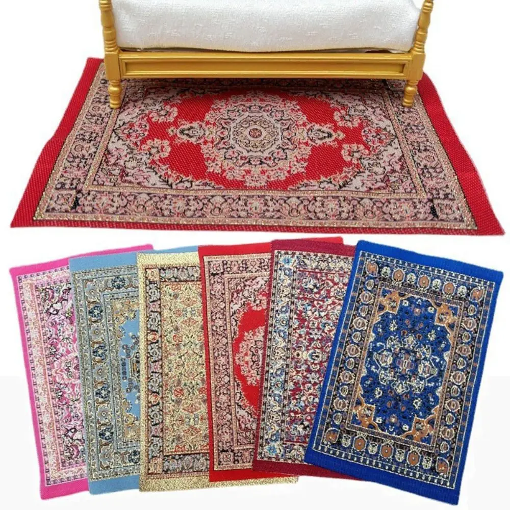 Miniature-Dollhouse-Carpet-1-12-Scale-Turkish-Style-Carpet-Weaving-Rug ...