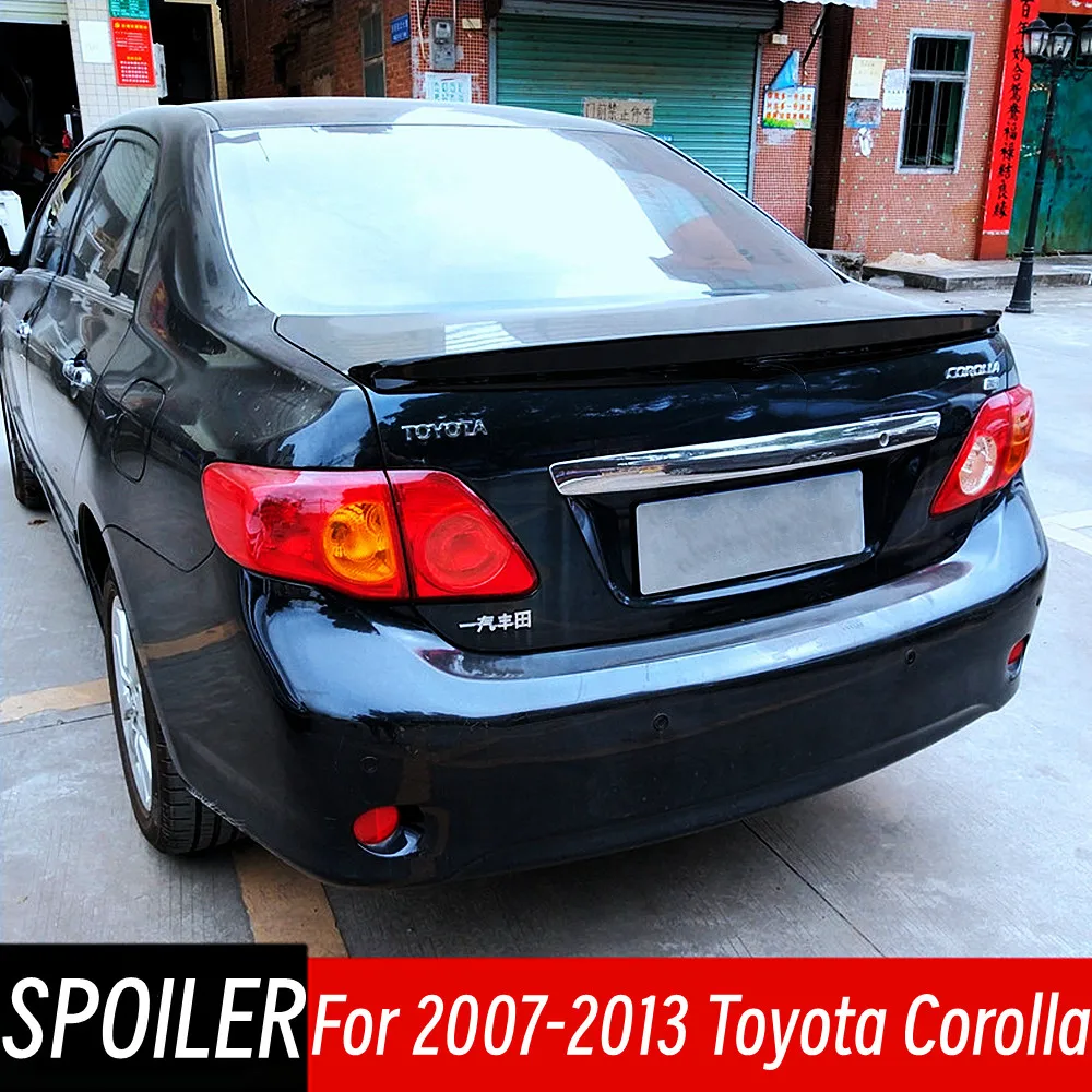 For-2007-2013-Toyota-Corolla-Car-Rear-Trunk-Lid-Boot-Ducktail-Lip ...