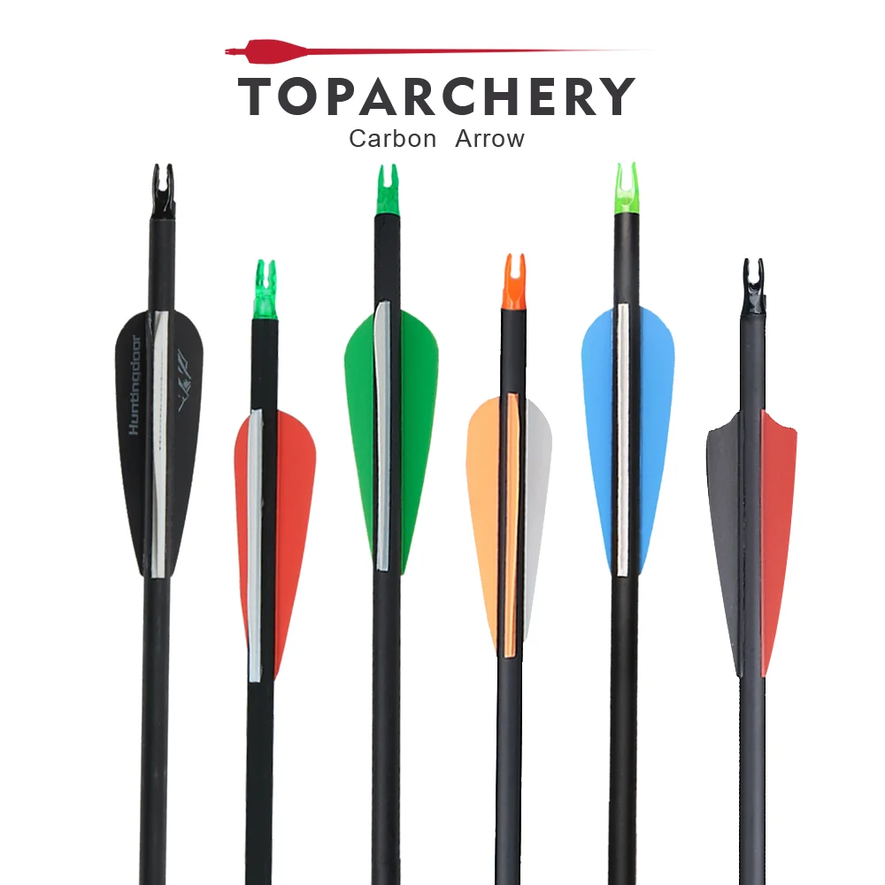 Carbon-Arrows-30-Inch-Spine-500-Mixed-Carbon-Arrow-for-Archery-Recurve ...