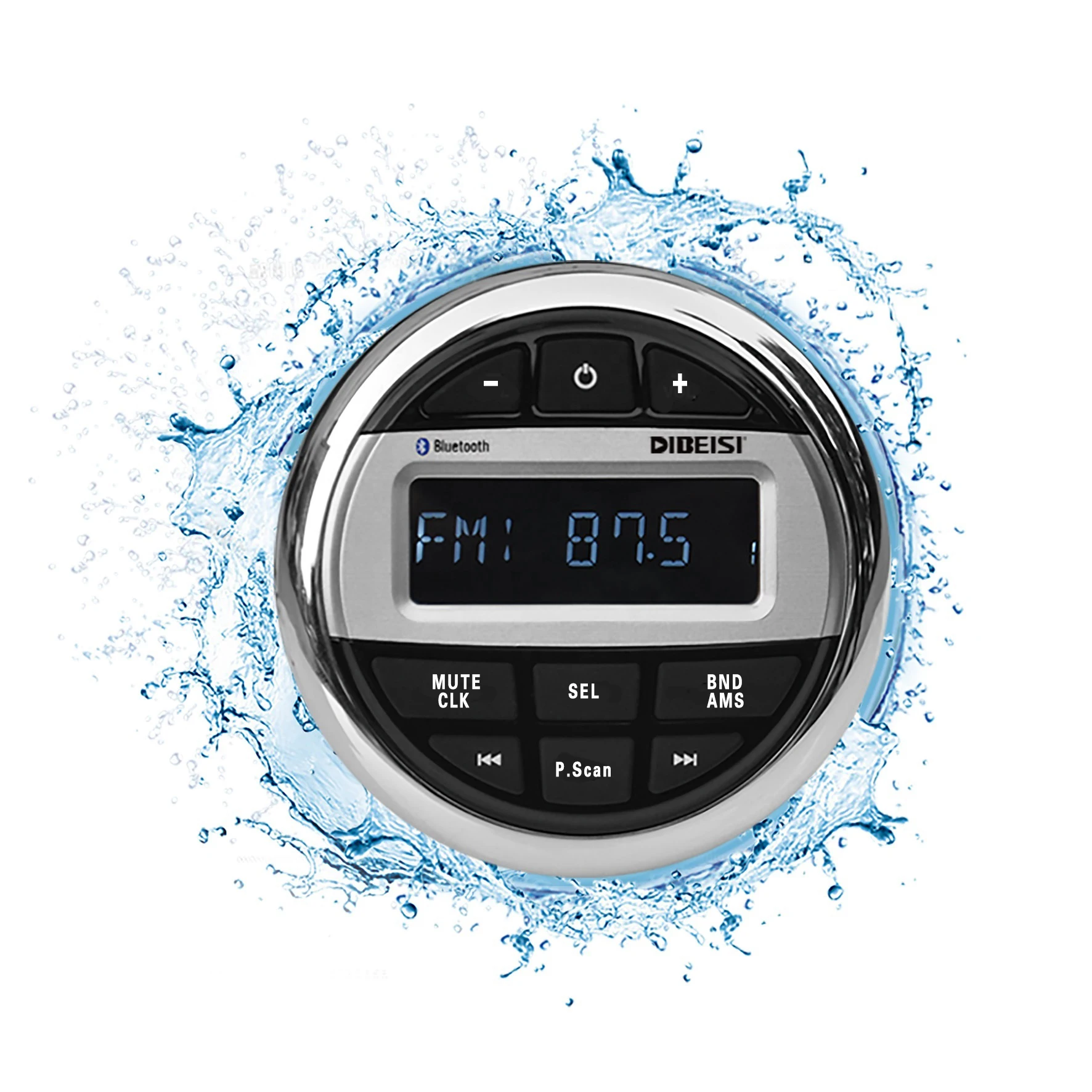 Bluetooth-Marine-Radio-Boat-Stereo-Waterproof-Boat-Audio-Receiver ...