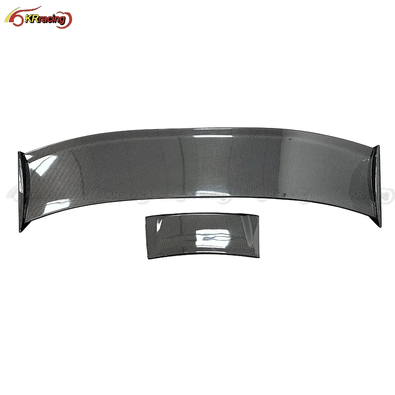 MY17-Nismo-Style-Carbon-Fiber-Rear-Spoiler-Wing-HIGH-STAND-With-Bracket ...