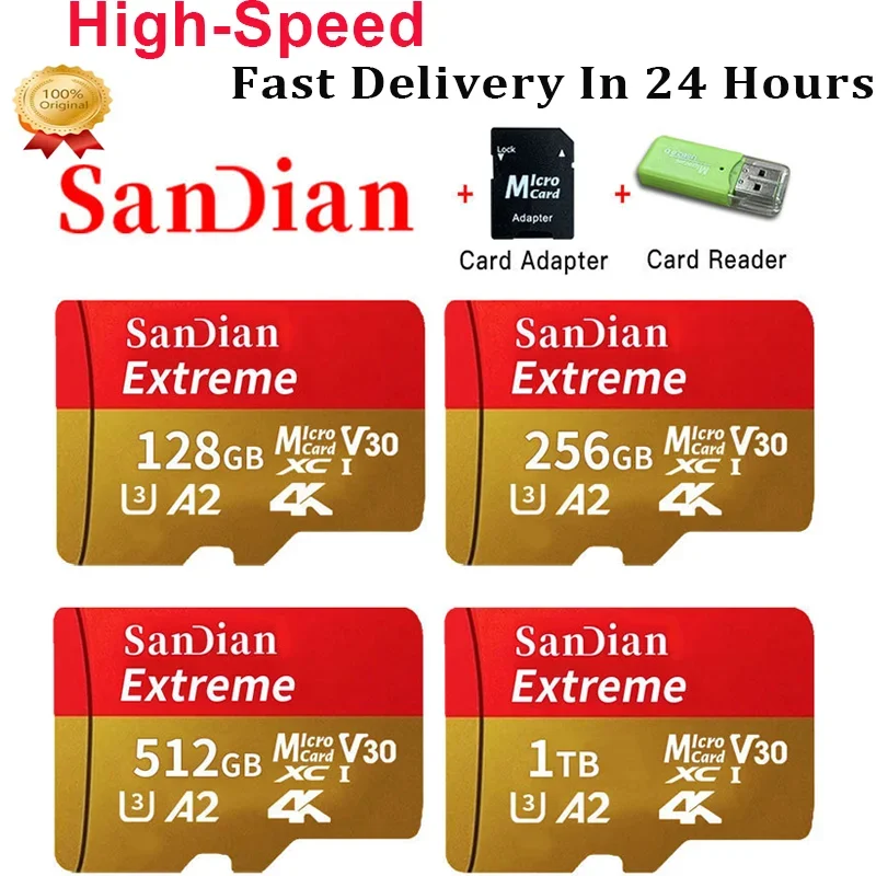 Original-1TB-Flash-Memory-Card-Micro-TF-SD-Card-512GB-High-Capacity-SD ...