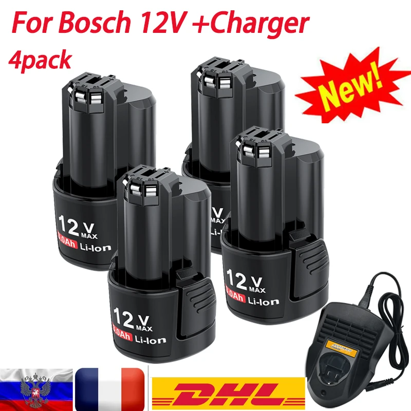 12V-10-8V-3000mAh-For-Bosch-BAT411-Battery-Li-ion-Rechargeable-Battery ...