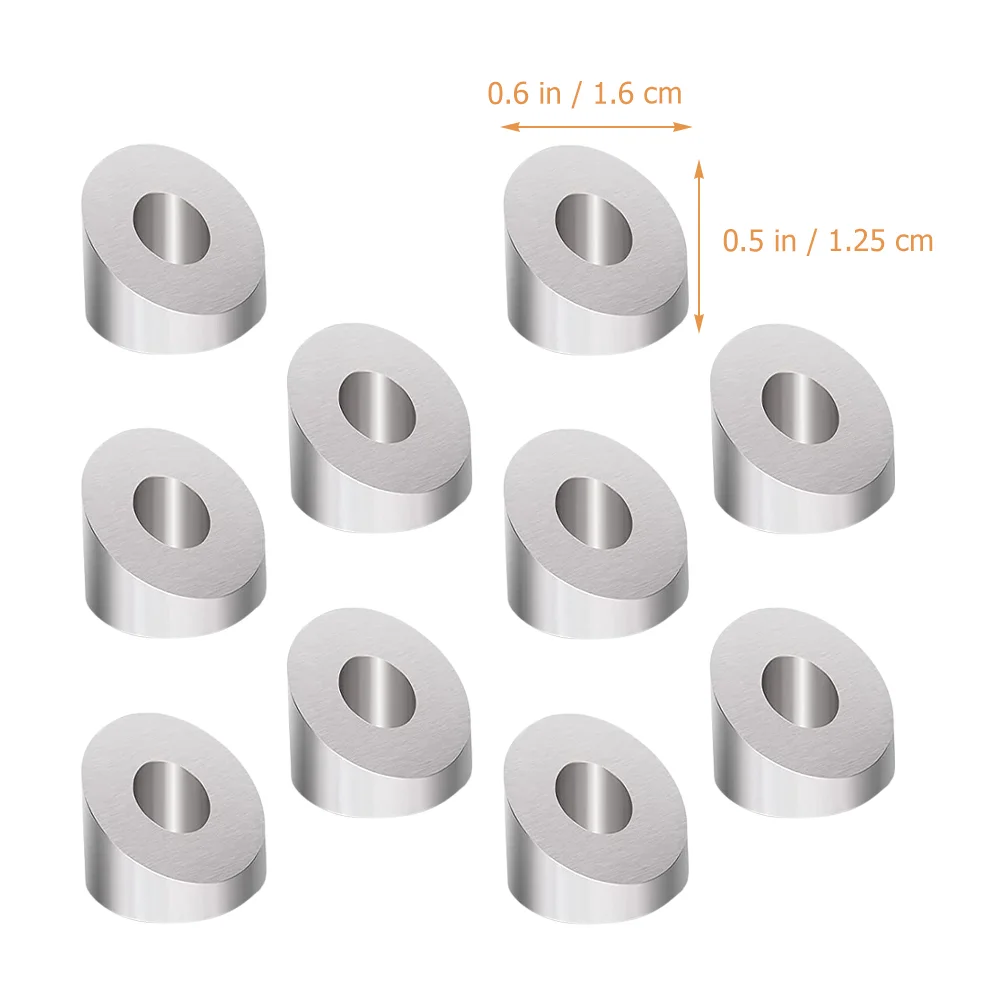 Round Beveled Washers