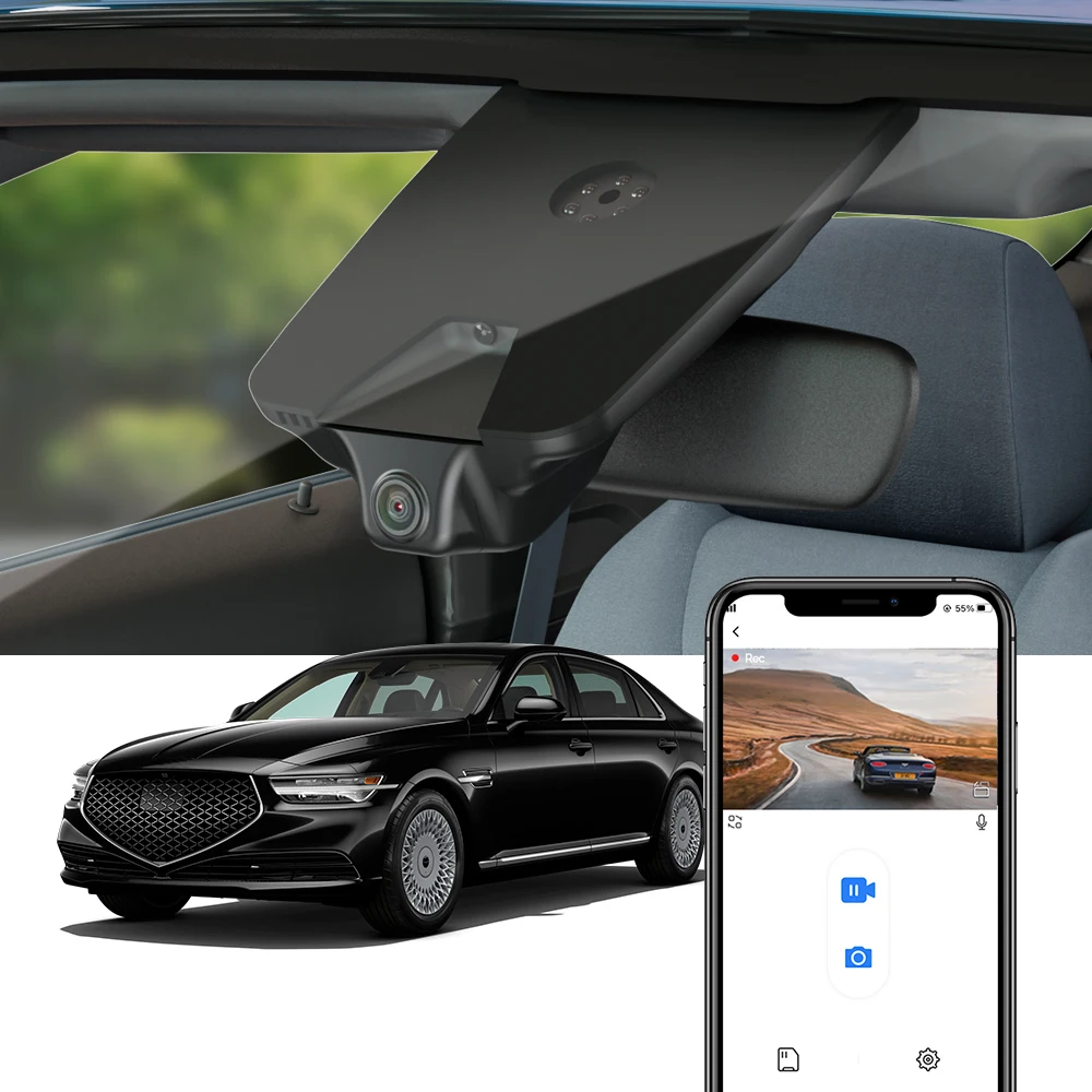 Car Camera for Genesis G90 2017 2018 2019 2020 2021 2022,FITCAMX 4K ...