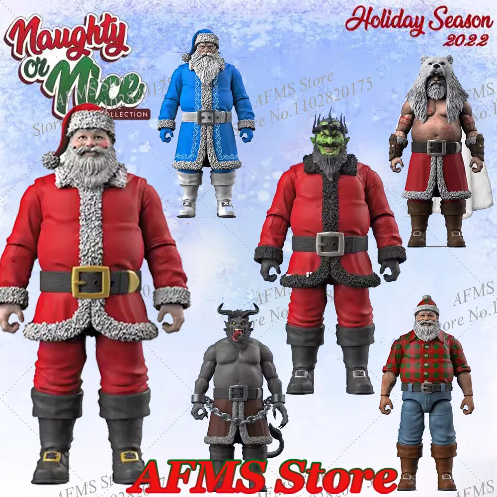 1-12-Scale-Collectible-Figure-Christmas-Themed-Santa-Claus-Elves ...