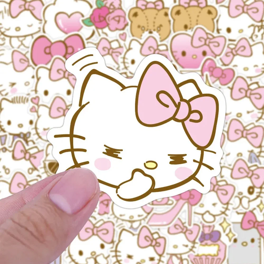 10-20-40pcs-Anime-Hello-Kitty-Stickers-Kawaii-Girls-Graffiti-Luggage ...