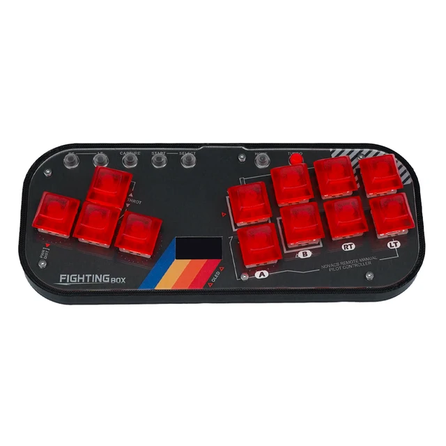 FightingBox Mini Hitbox V3 Fightstick For Nintendo Switch/PC Game Controller Joystick For PS4 ...