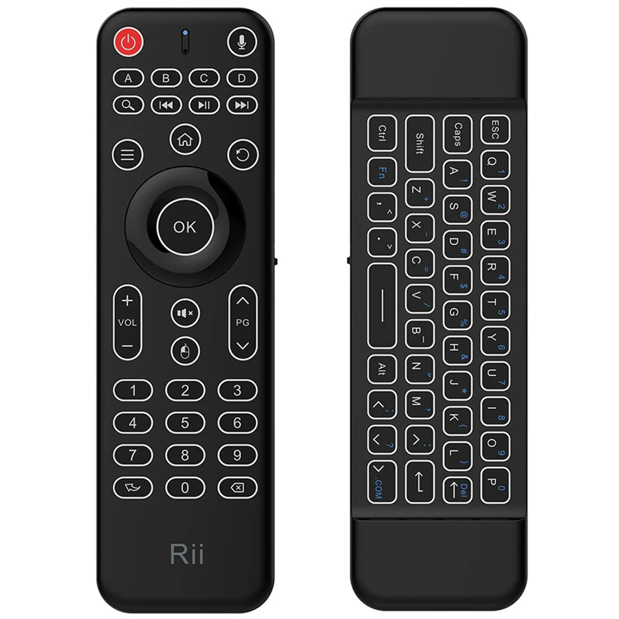 Rii Mini MX9 2.4G Mini Wireless Keyboard With Mouse Remote control ...