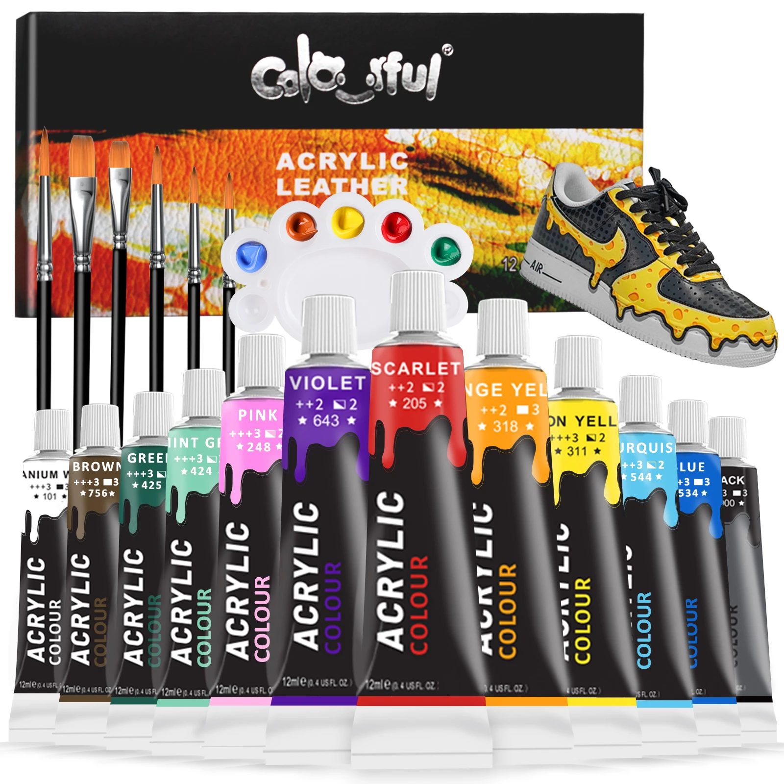 Pigmentos-de-couro-acr-lico-Paint-Set-Repara-o-de-couro-Pigmentos ...