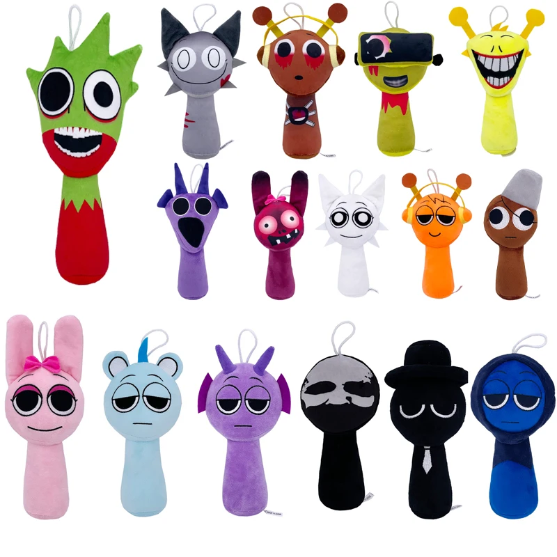 Sprunki-modelo-variante-de-pel-cia-brinquedos-sprunki-incredibox-boneca ...