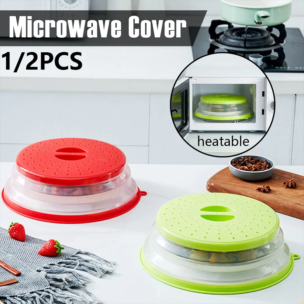 Silicone-Microwave-Splatter-Cover-Cobertura-dobr-vel-de-aquecimento ...