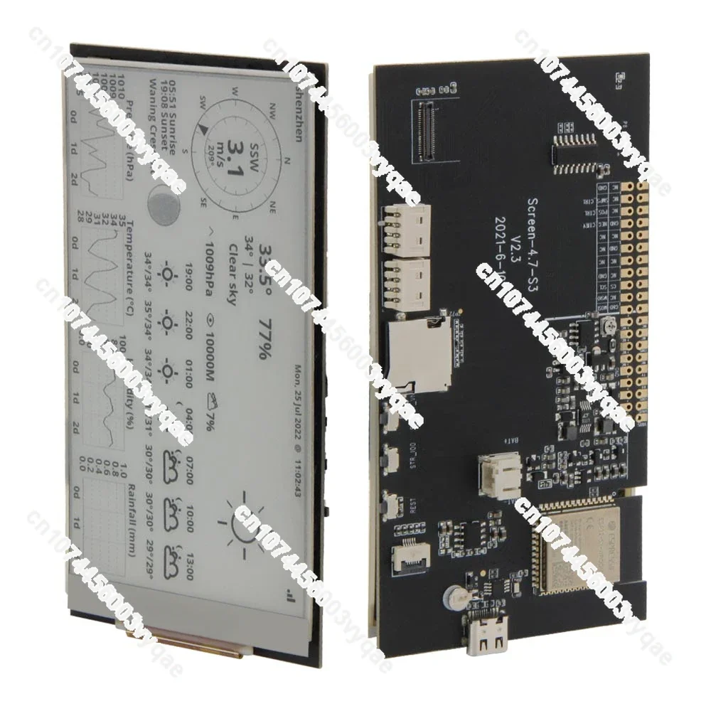 T5-4-7-Inch-E-paper-V2-3-Modules-ESP32-S3-Driver-Board-Epaper-Display ...