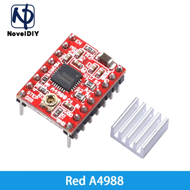 Reprap Stepper Driver Modul A4988 Drv8825 At2100 Motor A Heatiszkával 3D Nyomtató Rámpákhoz 1.4 ...