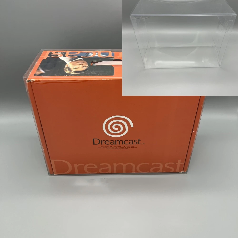 1 Box Protector For SEGA Dreamcast DC Console Box Clear Display Case ...