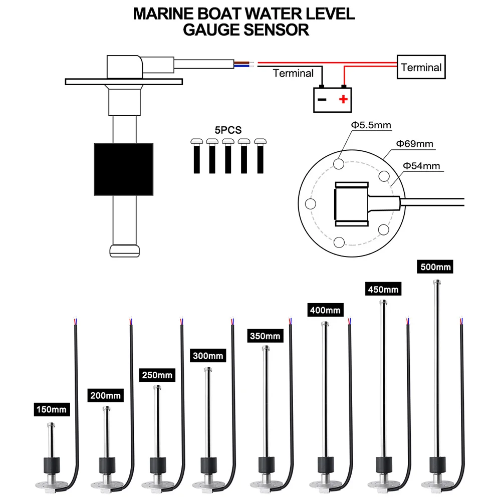 Marine Fuel Gauge Diagram
