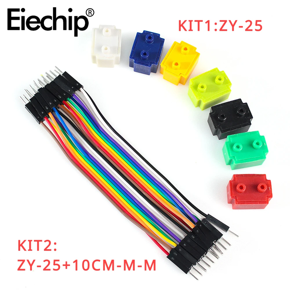 Placa-de-pruebas-PCB-sin-soldadura-de-ZY-25-puntos-Mini-Protoboard-de ...