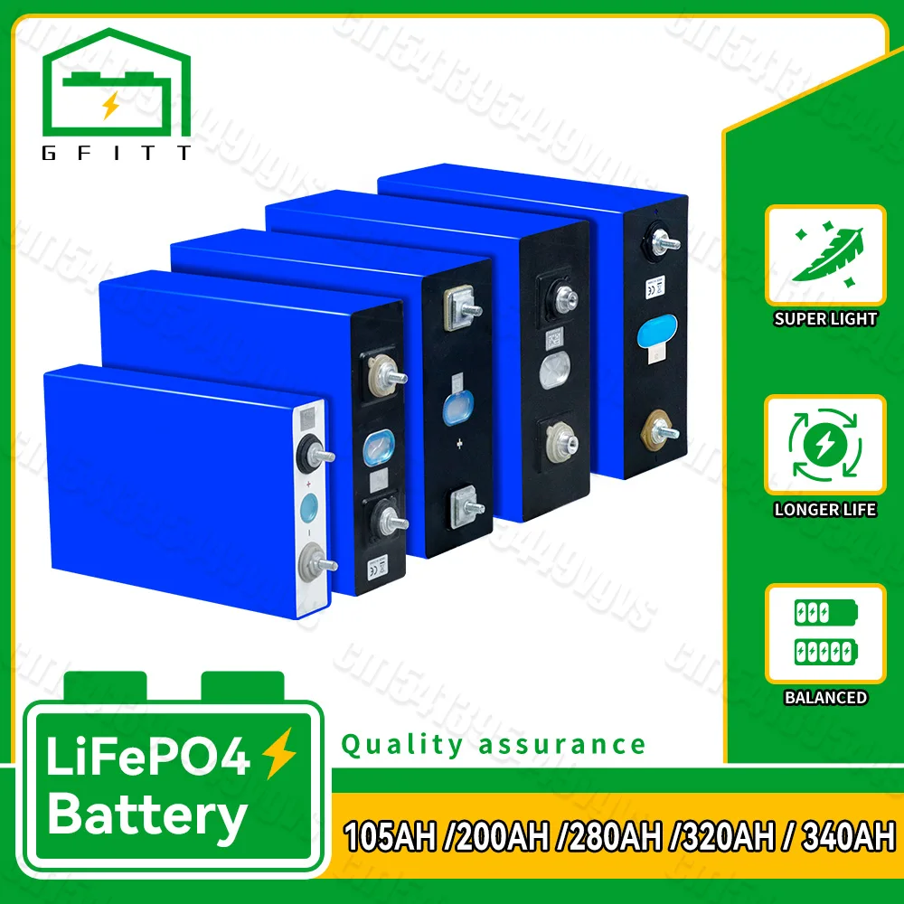 Grade-A-3-2V-Lifepo4-Battery-340AH-320AH-280AH-200AH-105AH-New ...