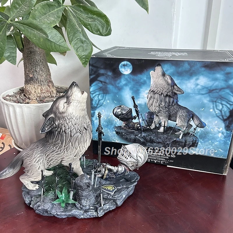 22cm-Dark-Souls-The-Great-Grey-Wolf-Sif-PVC-Action-Figure-Model-Toy ...