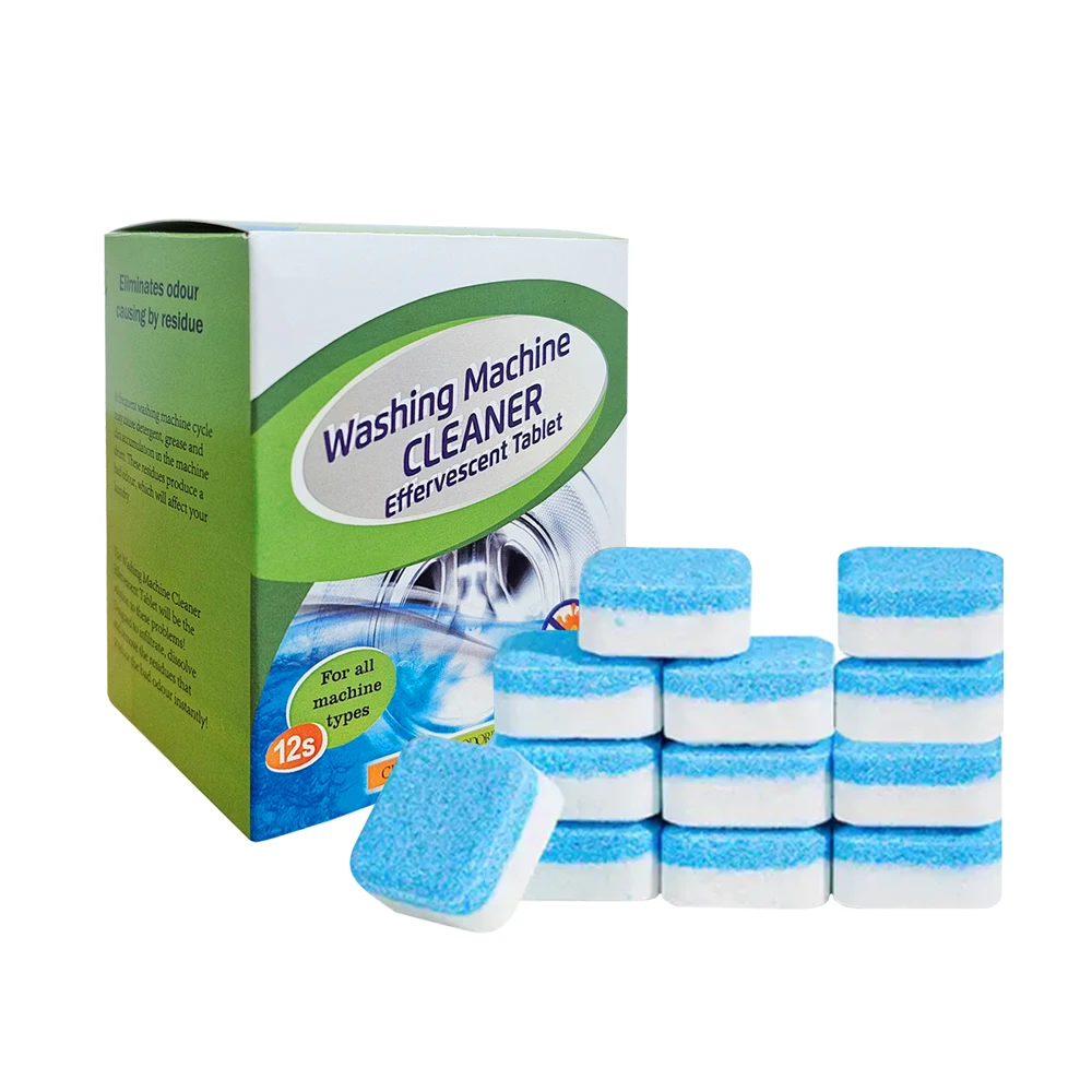 12Pcs-Washing-Machine-Cleaner-Descaler-Deep-Cleaning-Tablets-For-Front ...