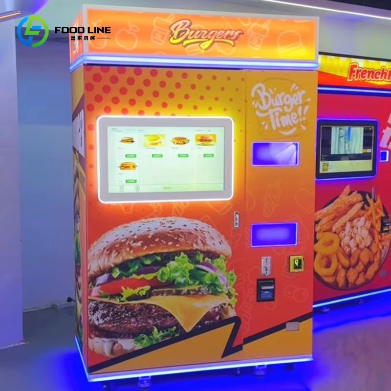 Ai Burger Vending Machine Burger Making and Vending Machine Single ...
