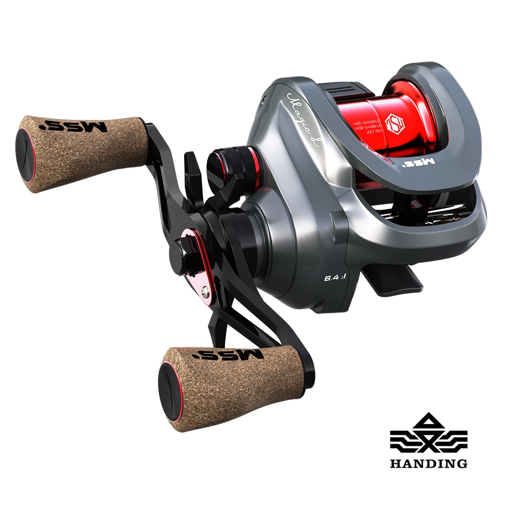 HANDING-Magic-L-Baitcasting-Reel-9-1-NMB-Ball-Bearing-6-4-1-Gear-Ratio ...