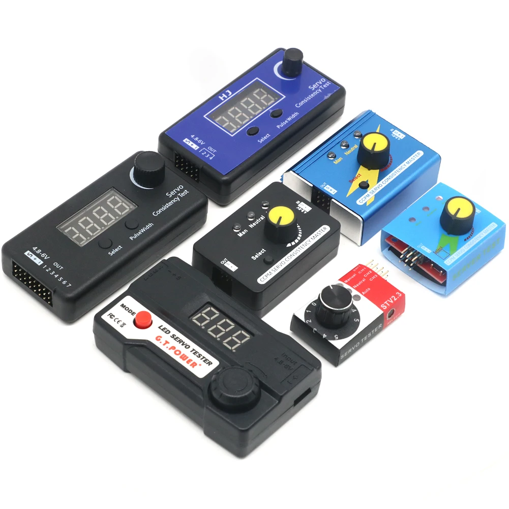 Digital Servo Tester /ESC Consistency Speed Controler Tester Steering ...