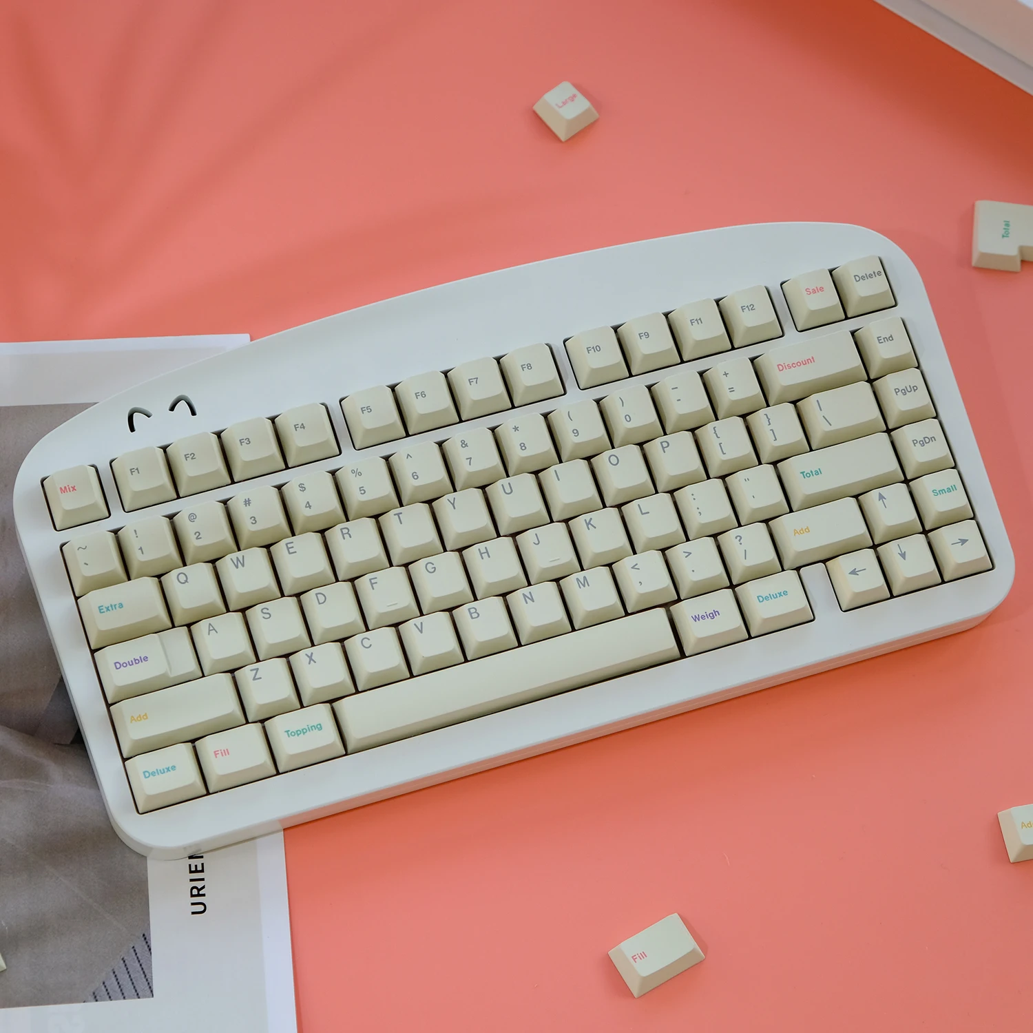 159 Keys GMK Fro.yo Keycaps Set PBT Dye Sublimation Keycap For Cherry ...