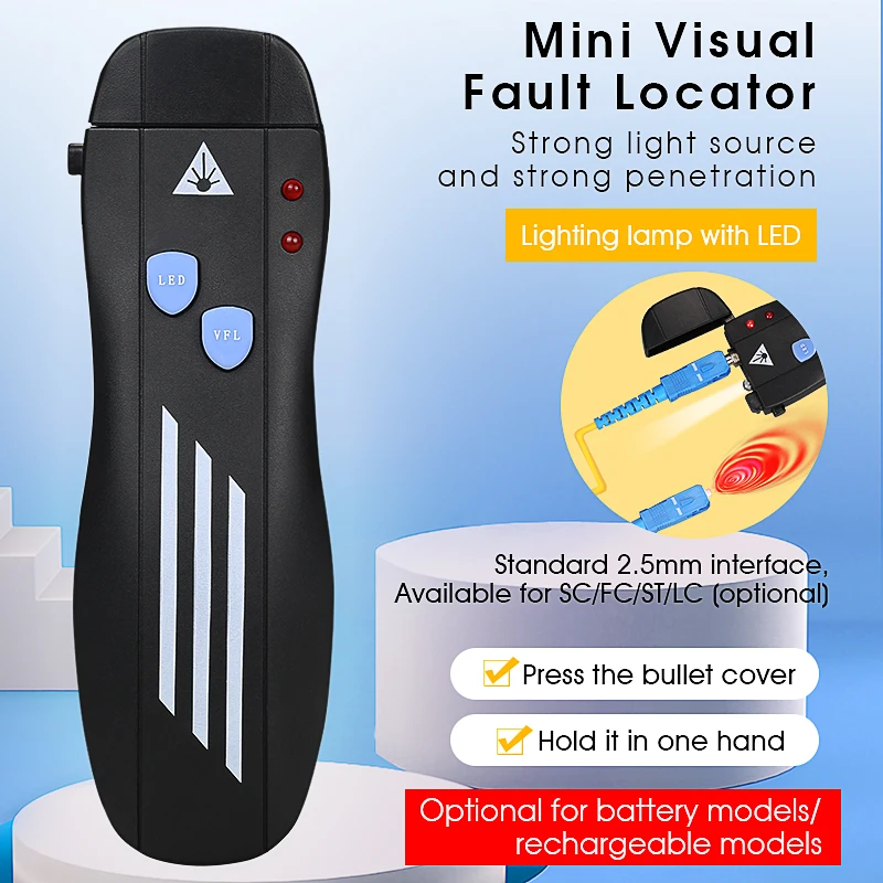 High-Quality-Rechargeable-Laser-Source-Fiber-Optic-Cable-Tester-5-15-20 ...