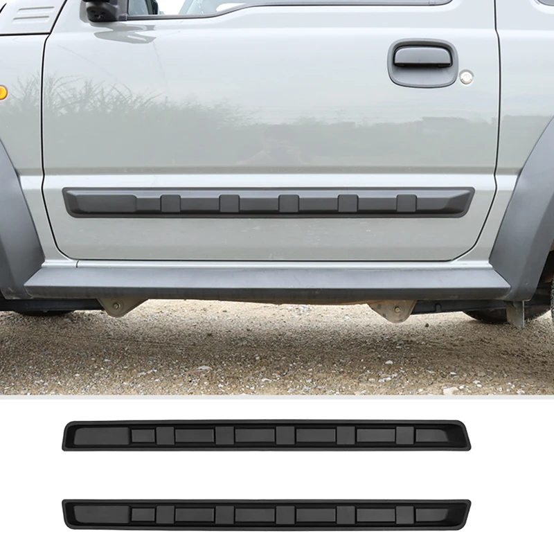 2PCS-Body-Exterior-Side-Door-Protect-Panel-Trim-Cover-For-Suzuki-Jimny ...