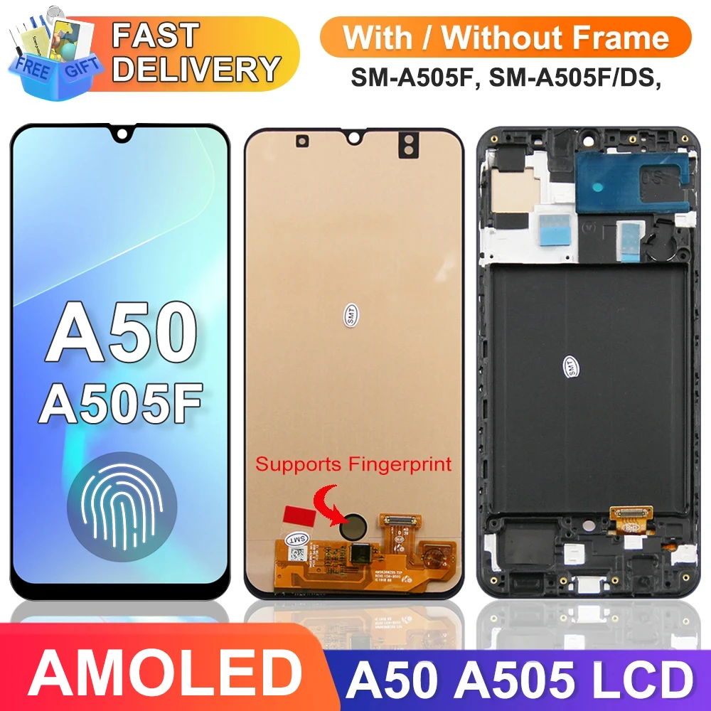 6-4-A50-Display-Screen-Replacement-for-Samsung-Galaxy-A50-A505-A505F ...