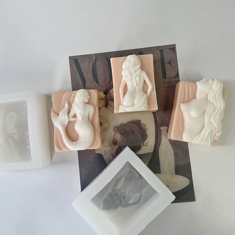 Female Naked Body Mold, Nude Women Body Mold for Clay Soap Mould for ...