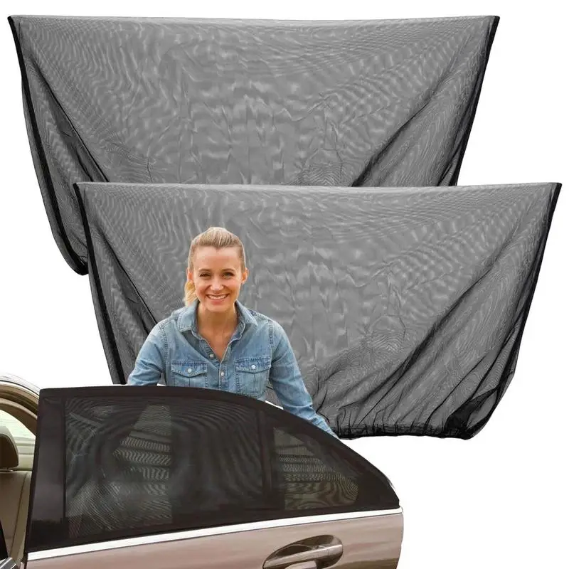 Car-Window-Screen-Door-Covers-Front-Rear-Side-Window-Sunshine-Cover ...