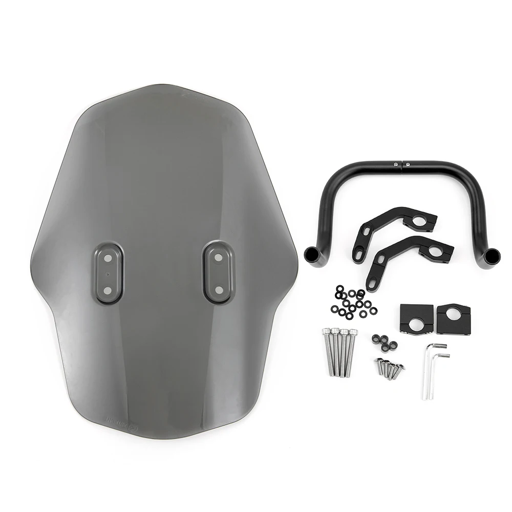 22MM/25MM/28MM Handlebar Windscreen For Yamaha XTZ-150 YS250 XV 250 ...