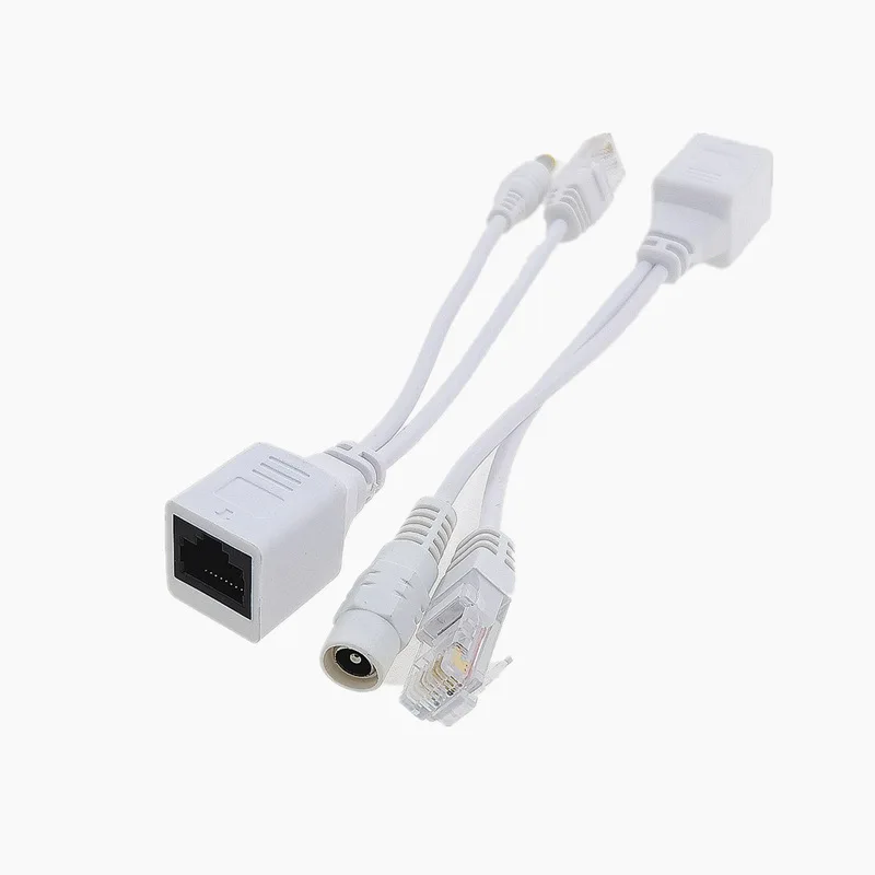 Câble adaptateur POE RJ45,alimentation Ethernet,répartiteur d'injecteur ...