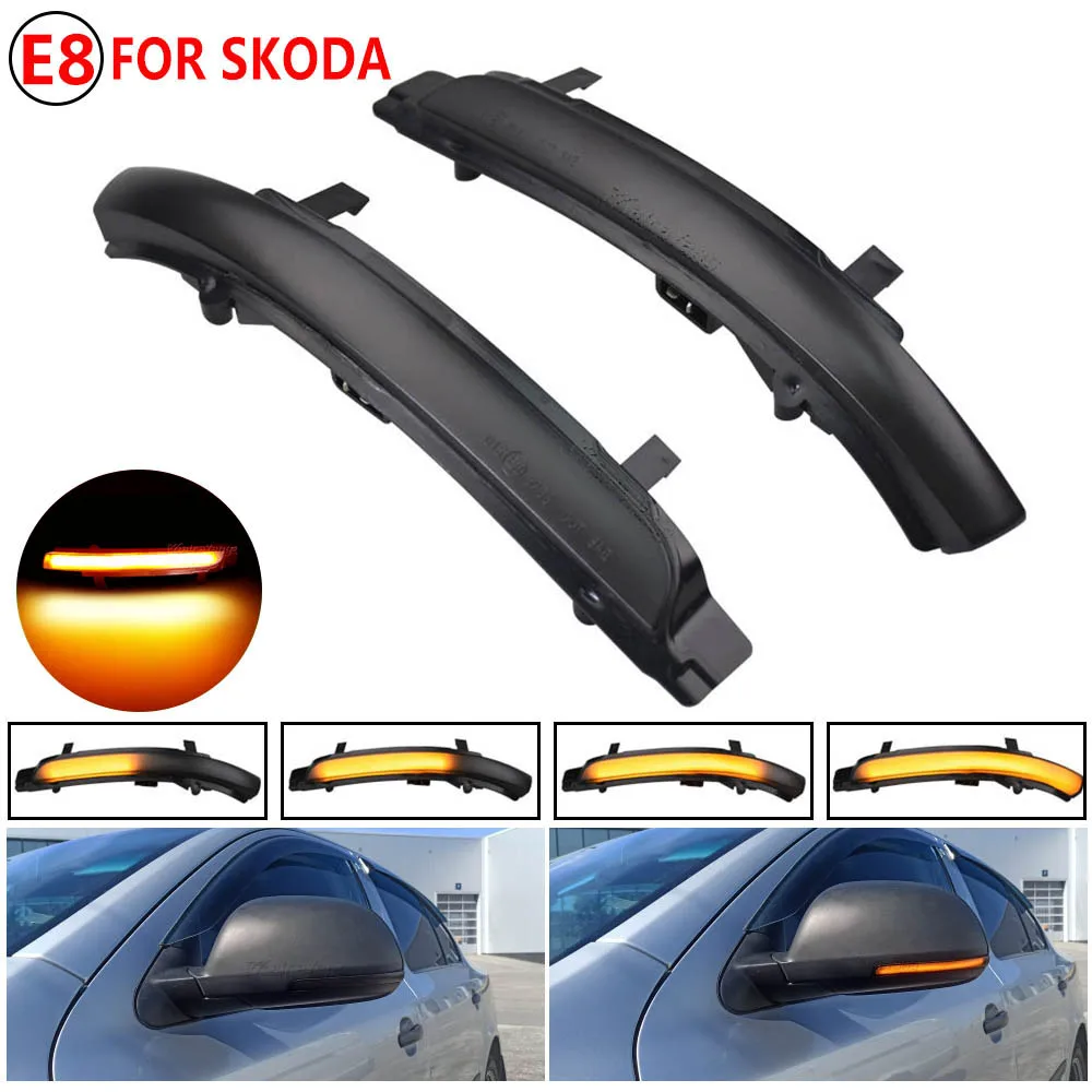 2x For Skoda Octavia MK2 A5 SuperB B6 3T 2009 2010 2011 2012 Dynamic ...