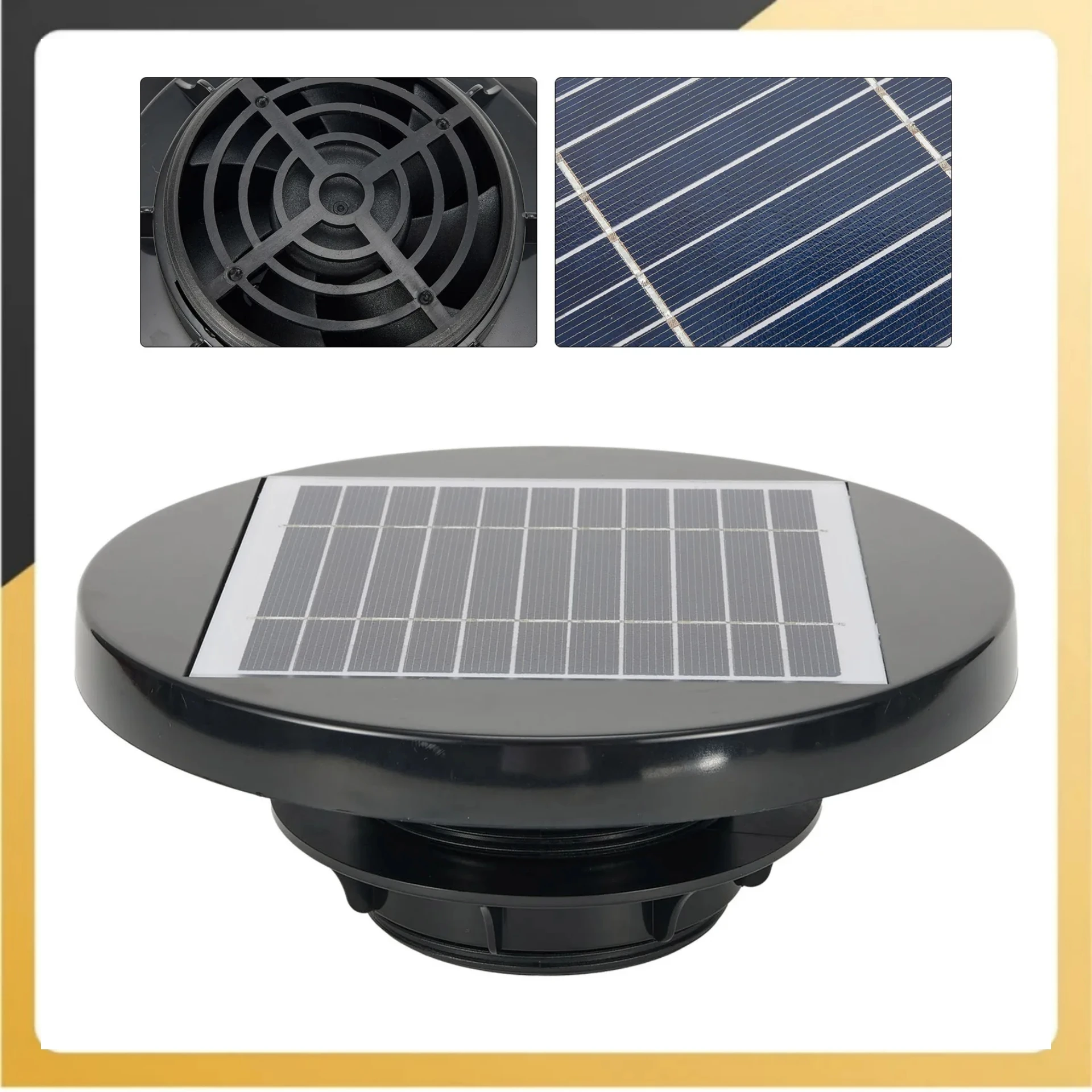1x-RV-Solar-Powered-Ceiling-Vent-Solar-Exhaust-Fan-RV-Roof-Fan ...