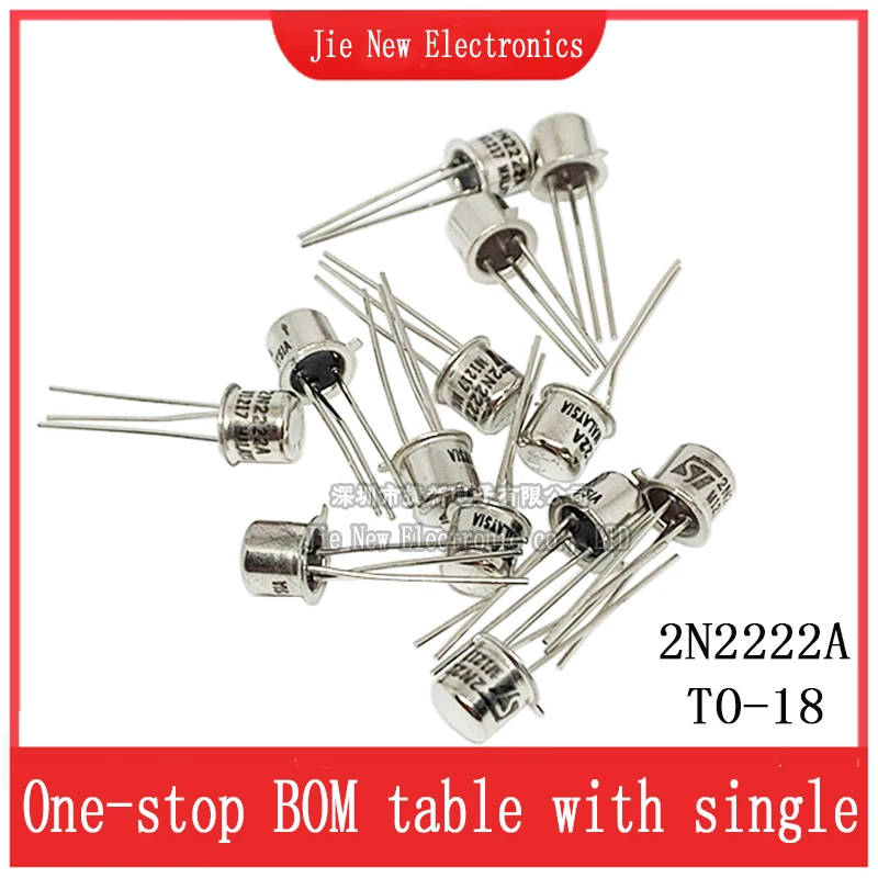 10PCS-Brand-new-gold-sealed-transistor-2N1711-2N2646-2N2219A-2N2905A ...